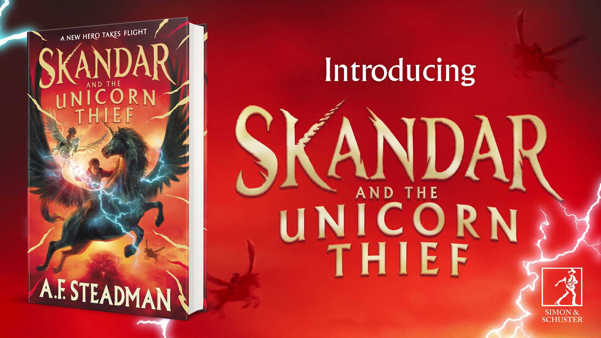 Skandar and the Unicorn Thief | Book by A.F. Steadman | Official ...